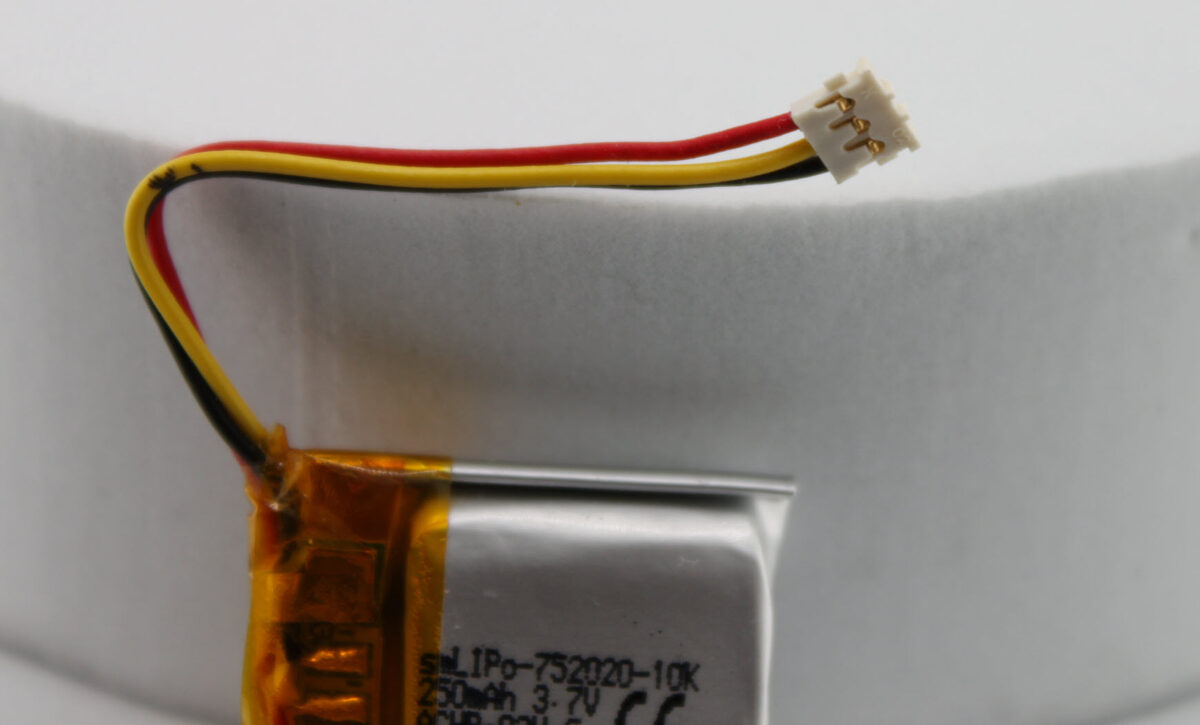 250mAh Arduino Nicla Lithium Battery - SensorMaestros